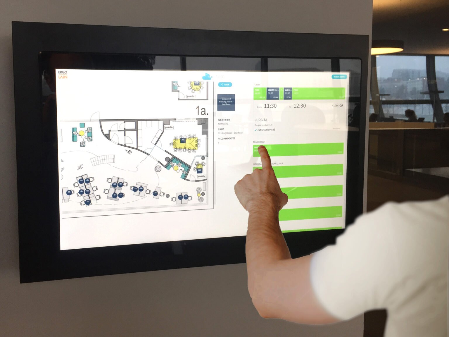 Kiosk for a Smart Workplace