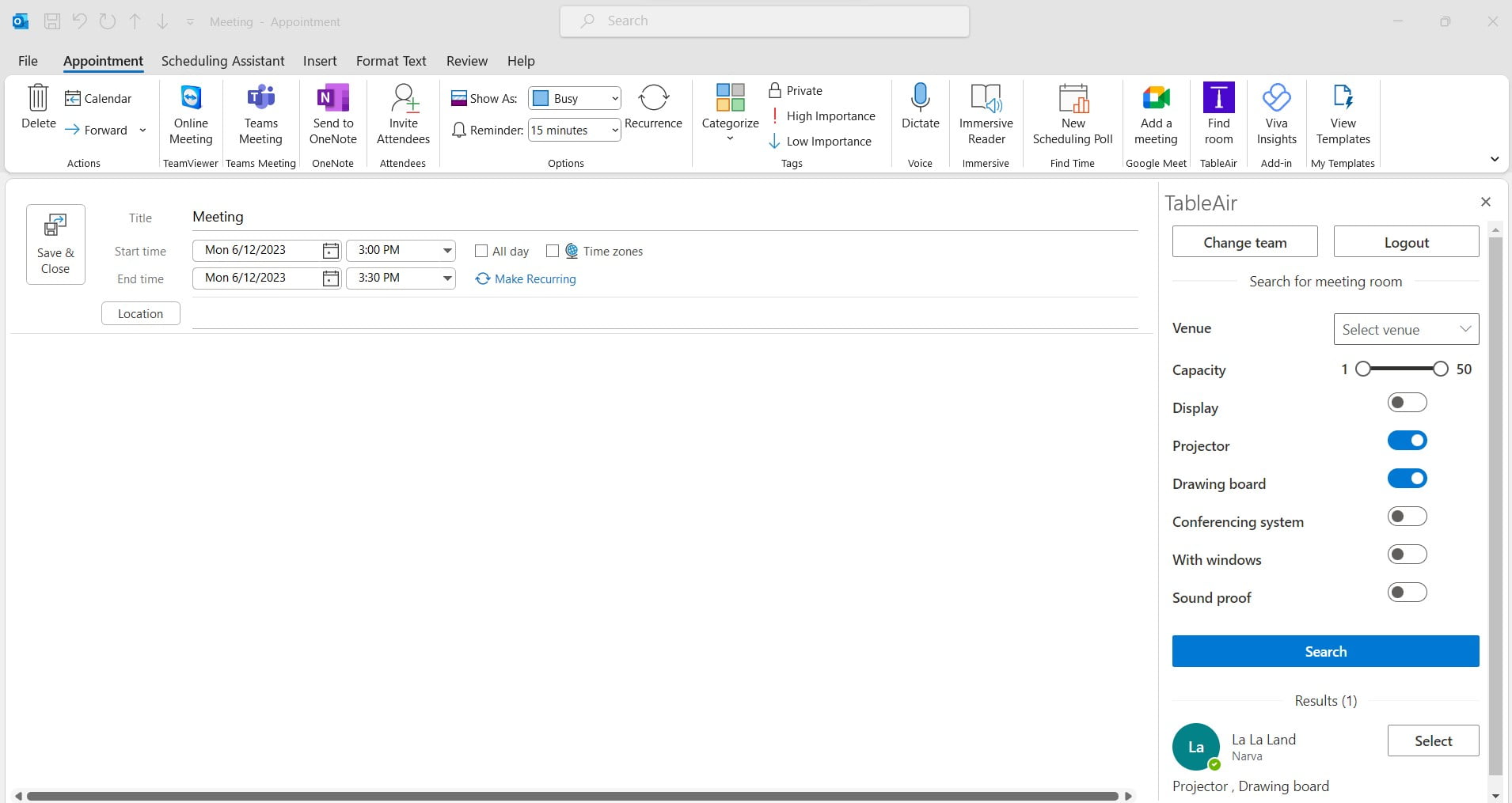 Enhance Meeting Room Booking Experience With Outlook Plugin